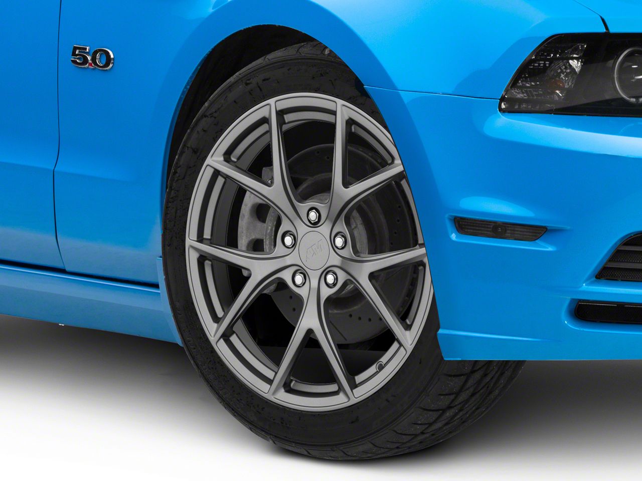 Mustang Performance Pack 2 Style Charcoal Wheel; 19x8.5; 30mm Offset ...