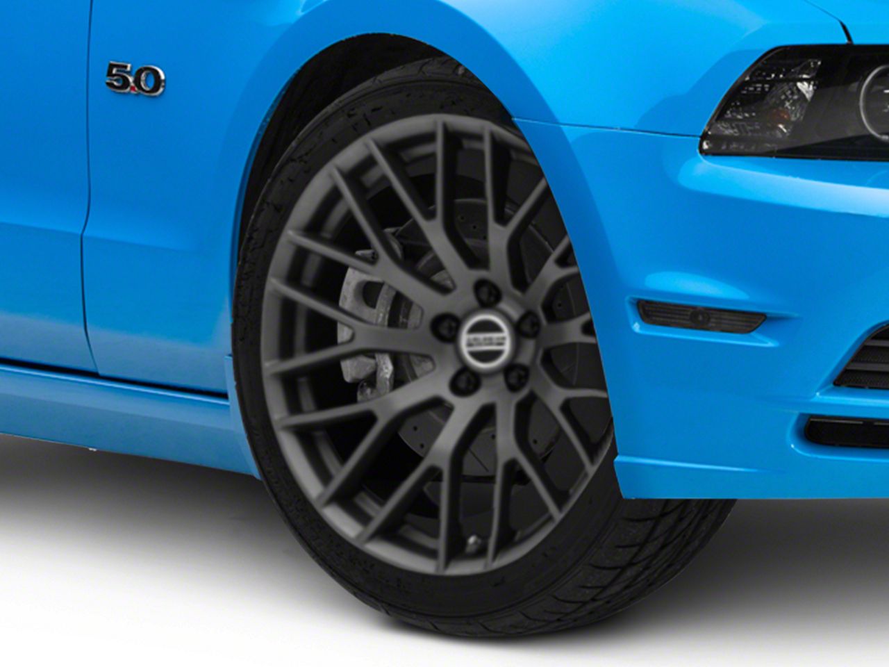 Mustang Performance Pack Style Charcoal Wheel; 20x8.5; 30mm Offset (10 ...
