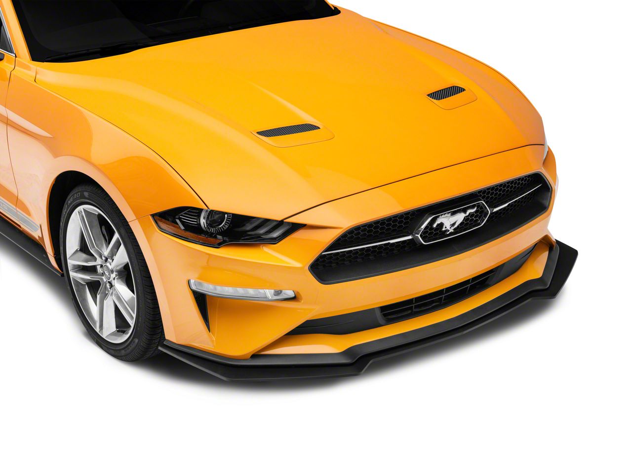 Mustang Performance Pack Style Front Splitter (18-23 Mustang EcoBoost ...