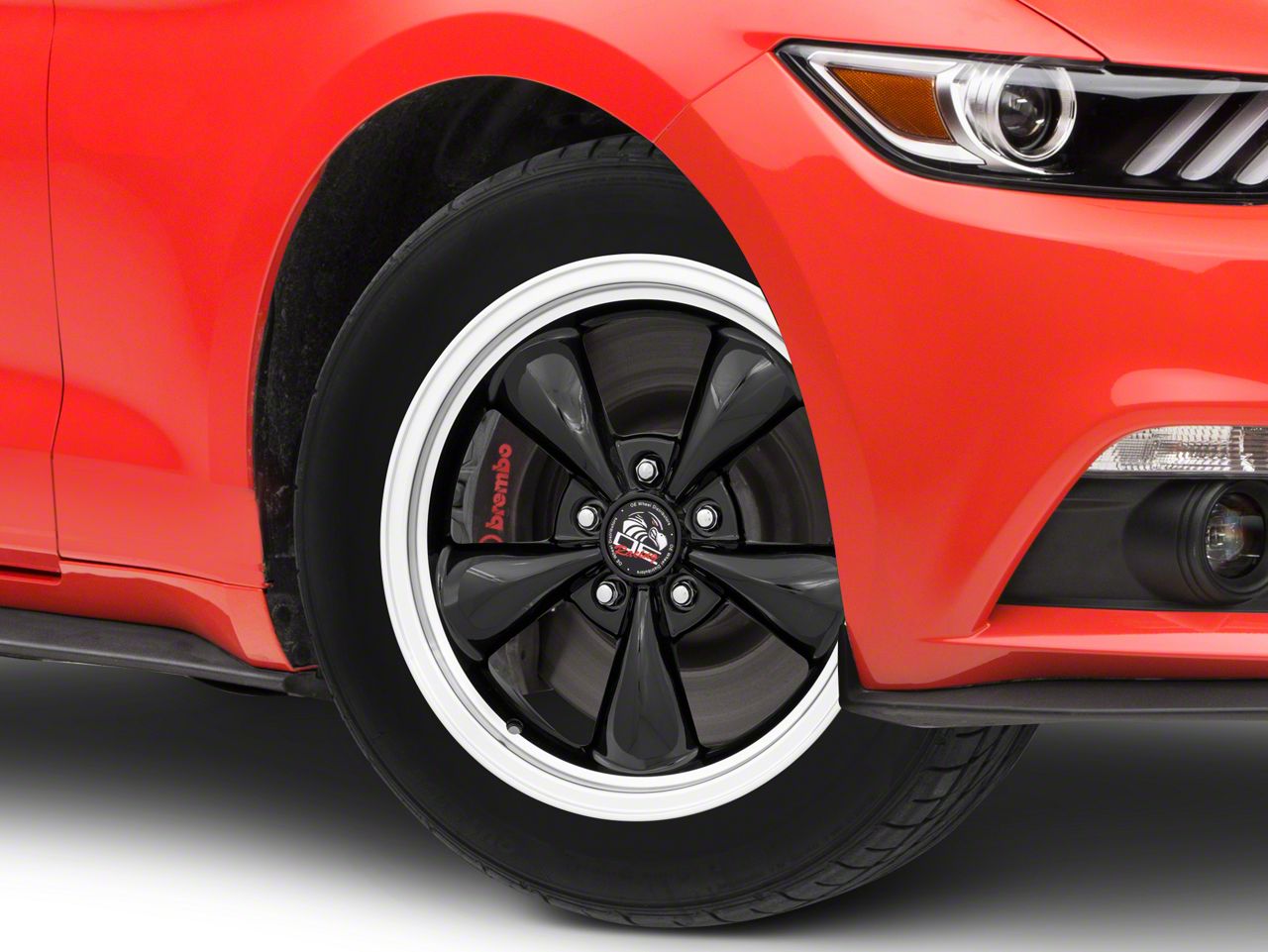 Copperhead Mustang Performance Pack Style Gunmetal Wheel; 18x9; 38mm ...