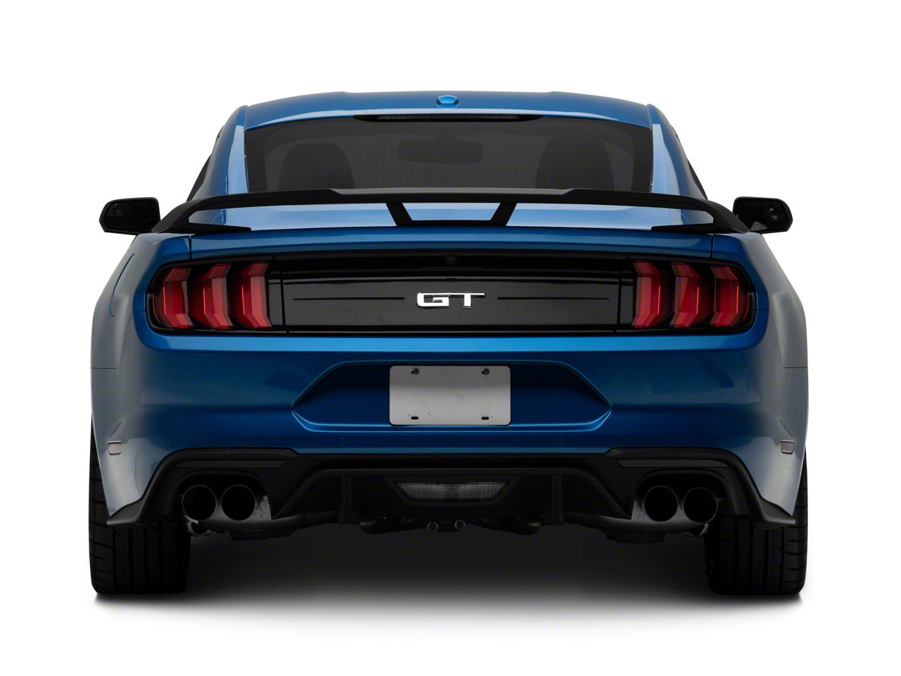 Mustang Performance Pack Style Rear Spoiler; Matte Black (15-23 Mustang ...
