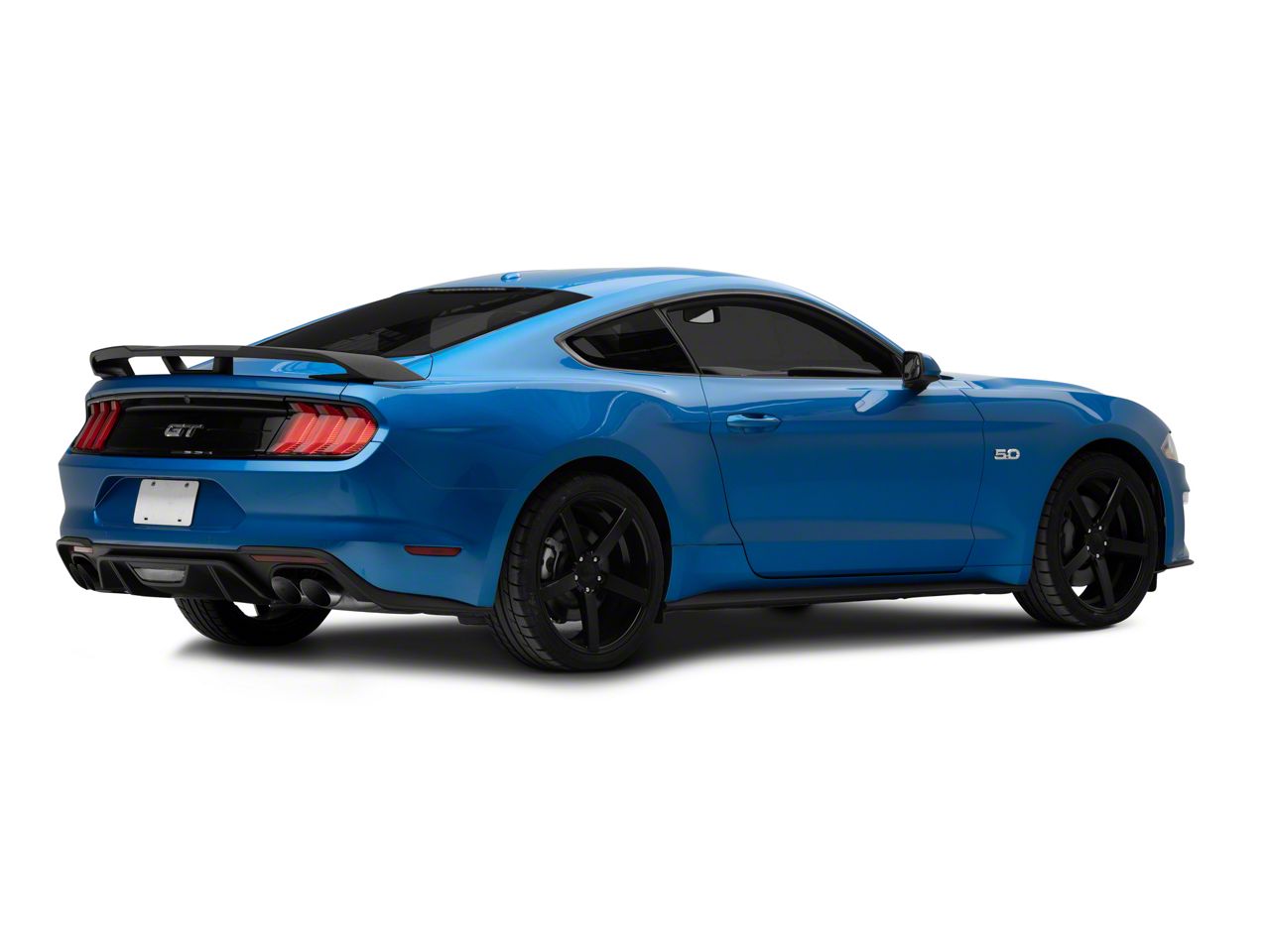 Mustang Performance Pack Style Rear Spoiler; Matte Black (15-23 Mustang ...