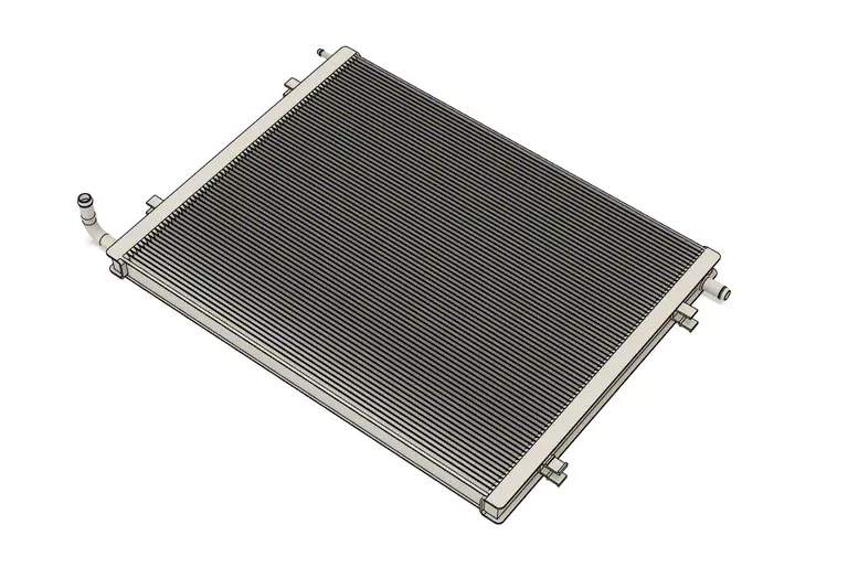 Mustang Power Driven Heat Exchanger (20-22 Mustang GT500) - Free Shipping