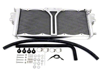 Mustang Power Driven Heat Exchanger; Silver (07-12 Mustang GT500 ...