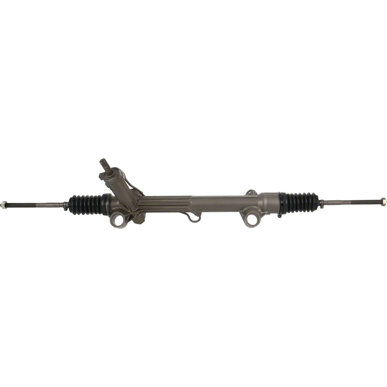 Mustang Power Rack and Pinion; Quick Ratio; Black (79-93 Mustang ...