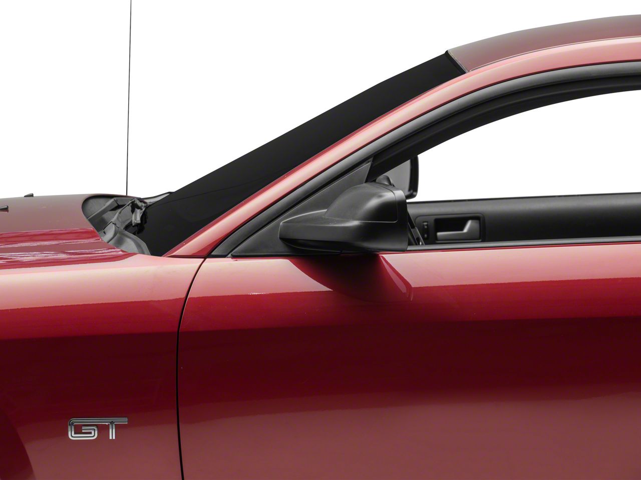Mustang Powered Mirrors; Paint to Match Black (05-09 Mustang) - Free ...