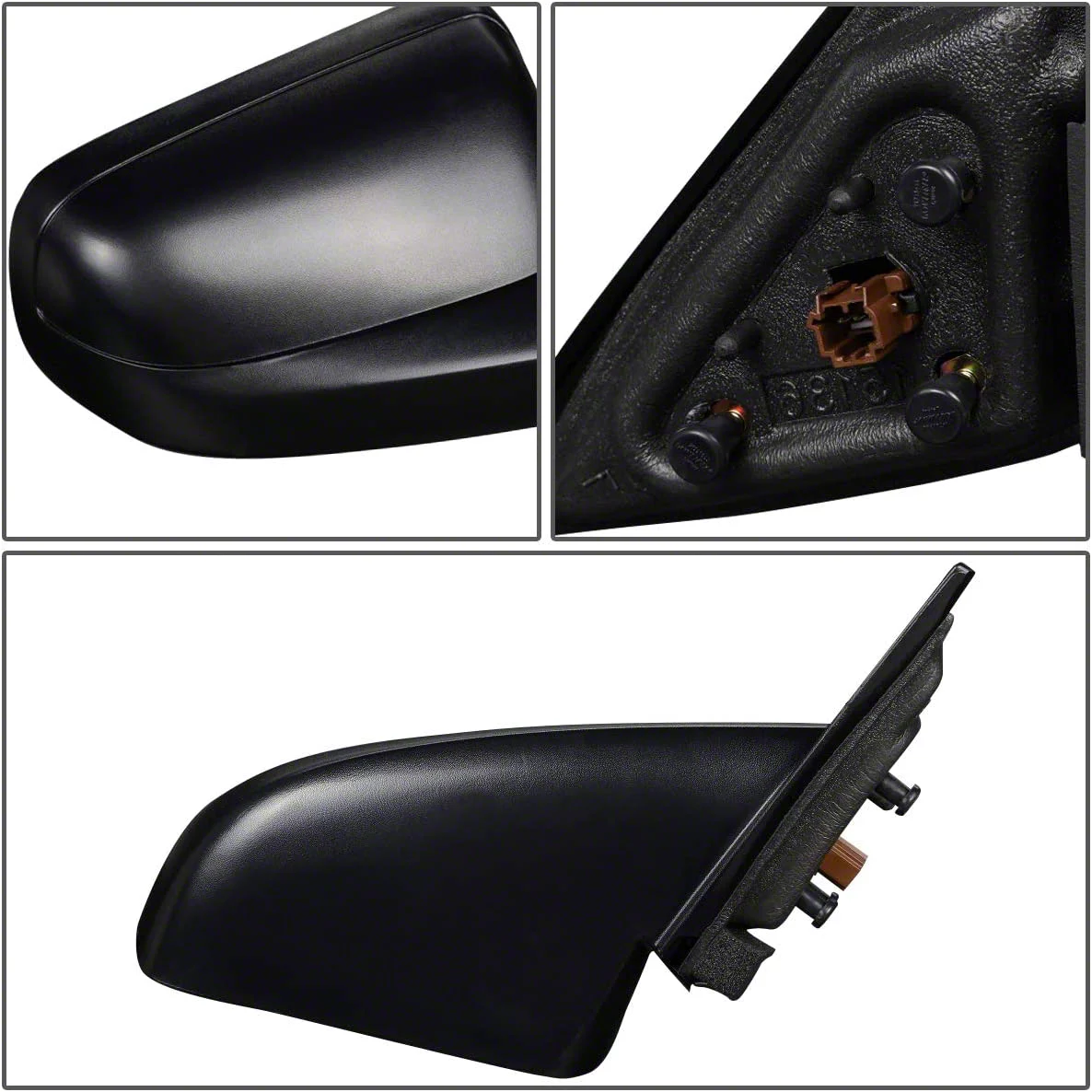 Mustang Powered Side Mirror; Passenger Side (05-09 Mustang) - Free Shipping