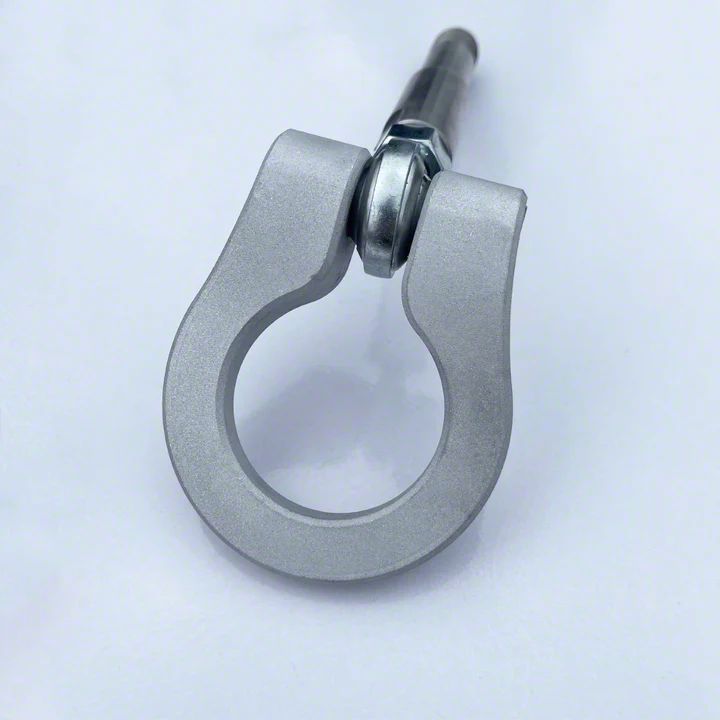 Mustang Premium Stealth Tow Hook with Paintable D-Rings; Front and Rear ...