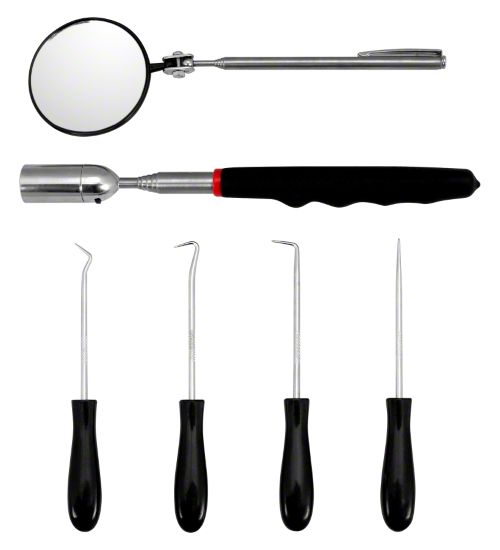 Universal AM Project Pro Lighted Inspection Tool Set; 6-Piece Set ...