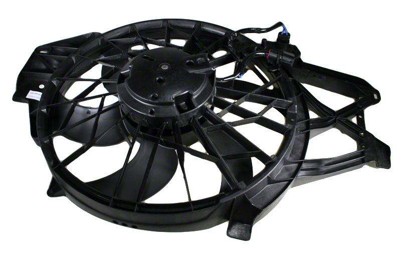 Mustang Radiator Cooling Fan Assembly (01-04 Mustang GT) - Free Shipping