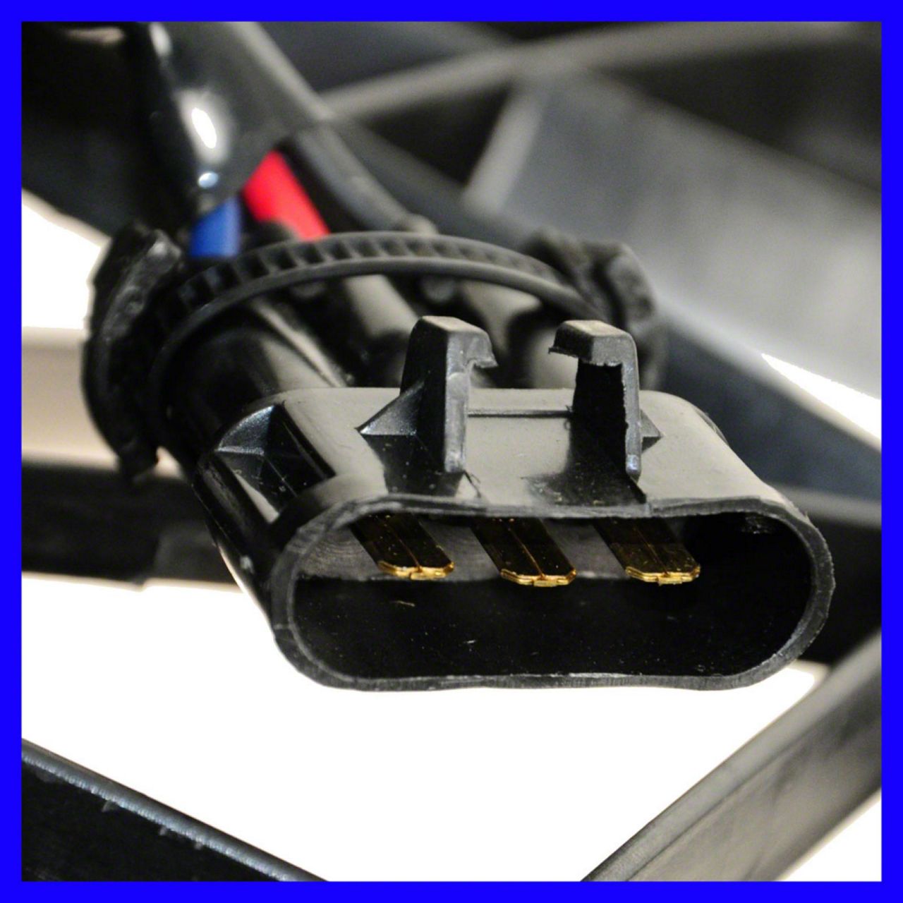 Mustang Radiator Cooling Fan Assembly (98-00 Mustang GT) - Free Shipping