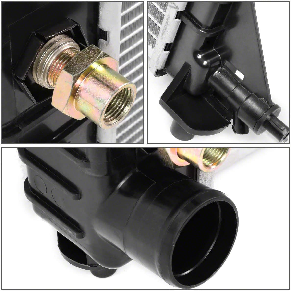 Mustang OE Style Aluminum Radiator (97-04 Mustang V6 w/ Automatic ...