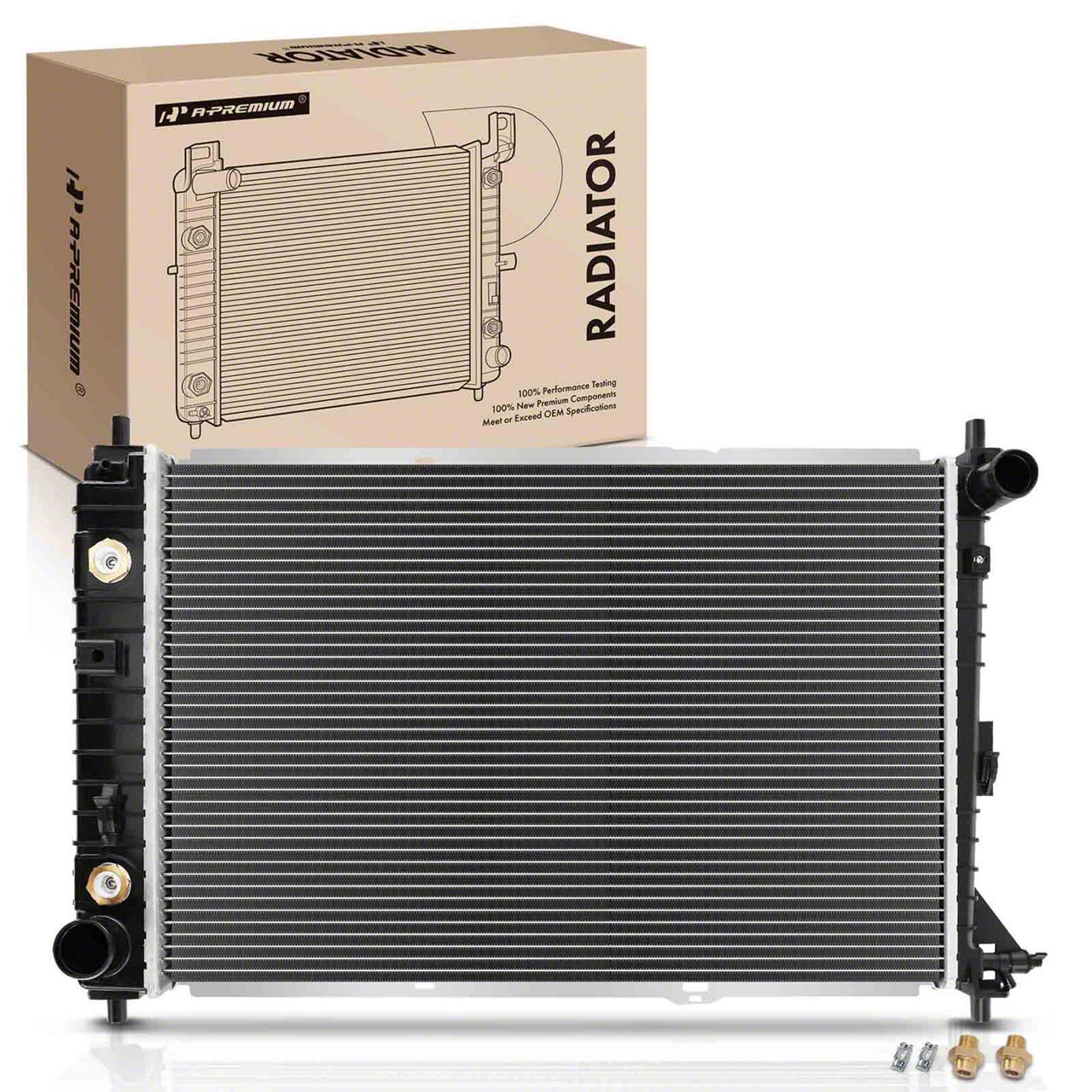 Mustang Radiator with Transmission Oil Cooler (97-04 4.6L Mustang ...