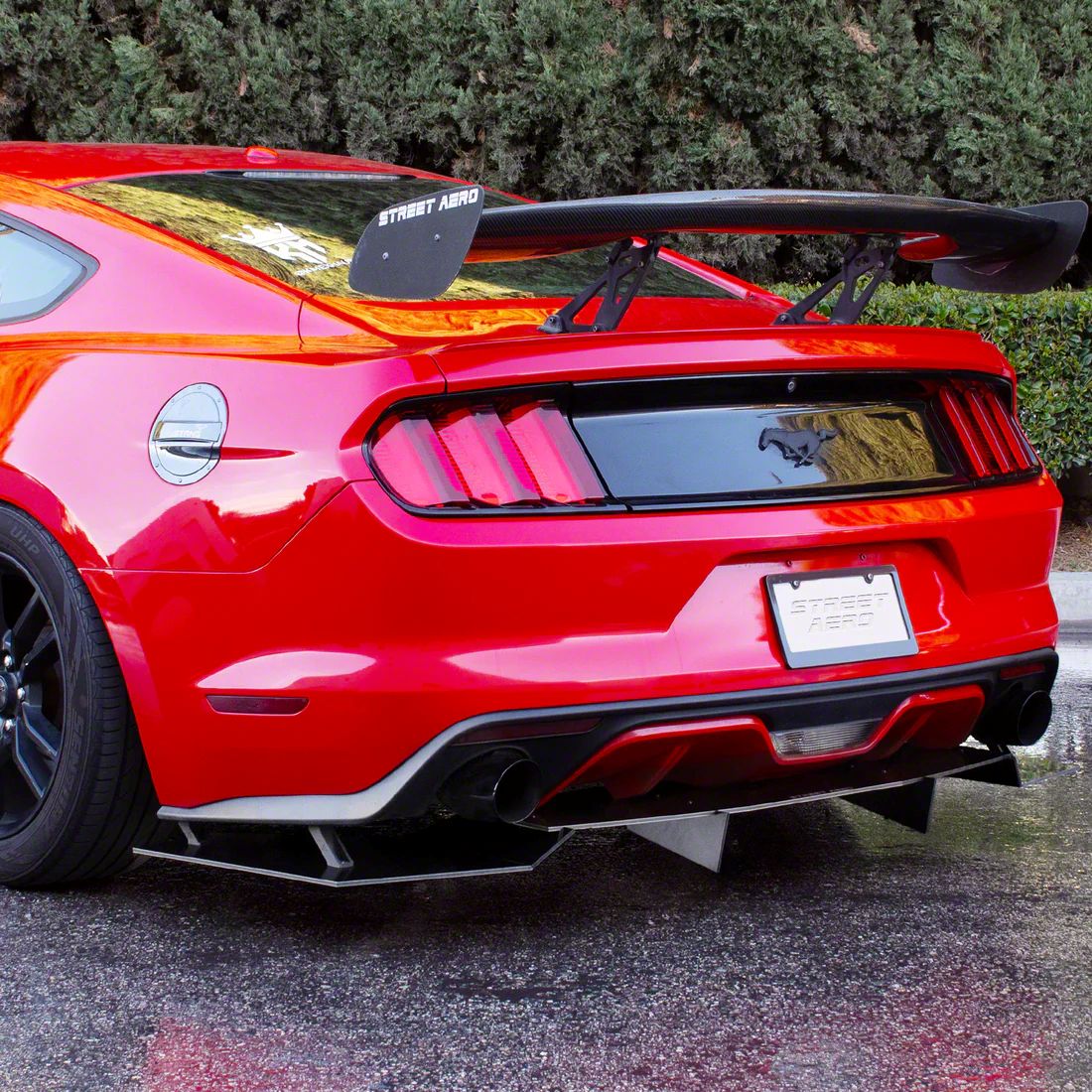 Mustang Rear Diffuser (15-17 Mustang GT Premium) - Free Shipping