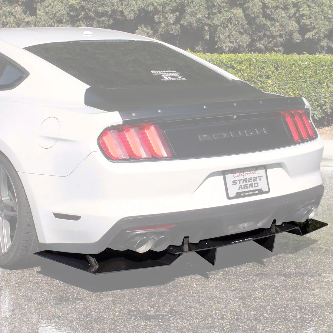 Mustang Rear Diffuser (15-17 Mustang w/ Roush Rear Valance) - Free Shipping
