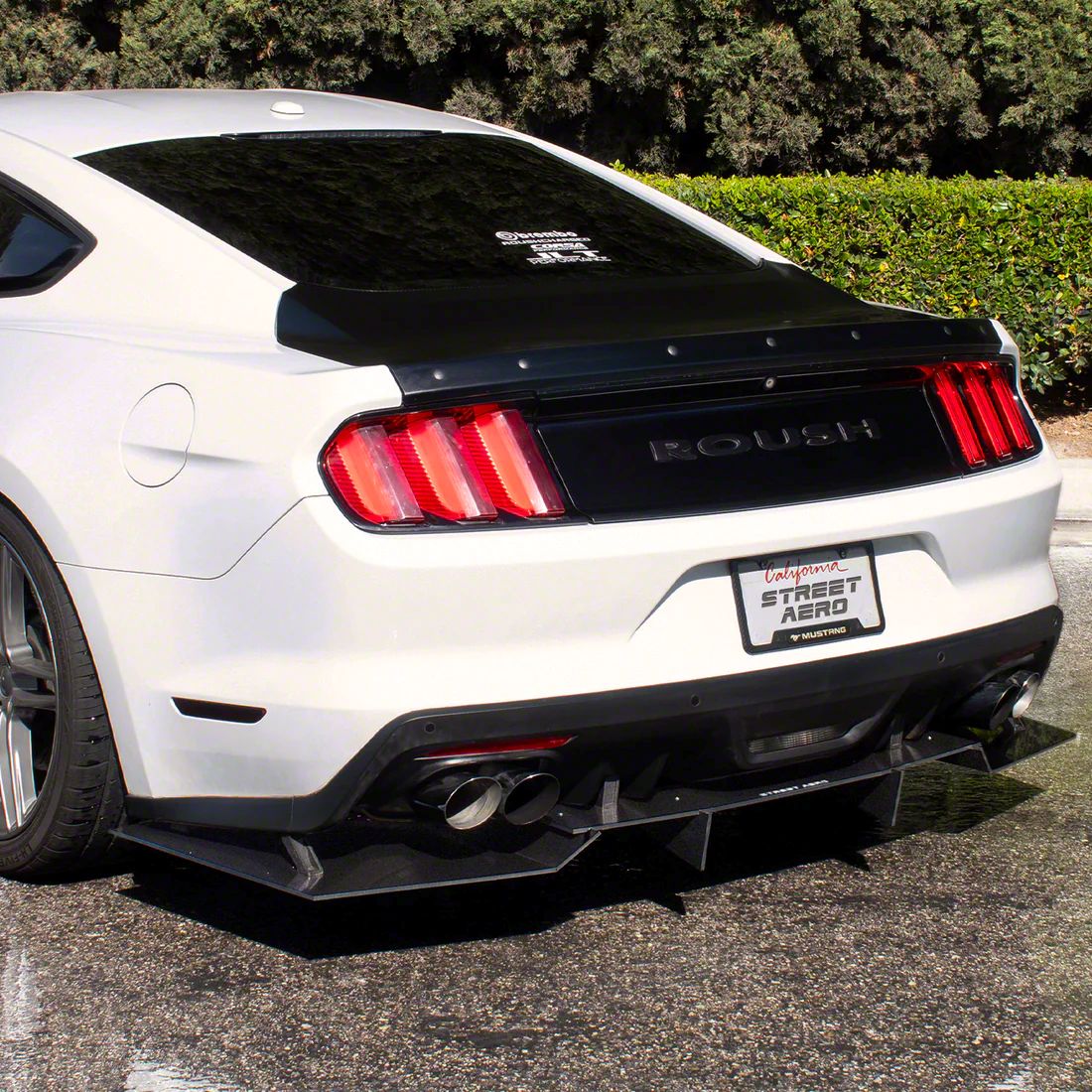 Mustang Rear Diffuser (15-17 Mustang w/ Roush Rear Valance) - Free Shipping