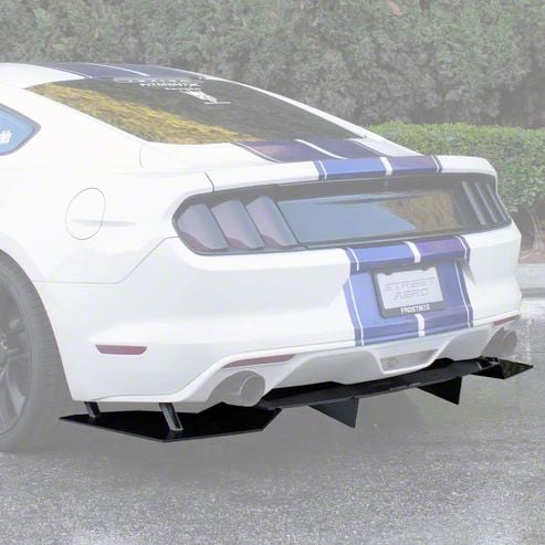 Mustang Rear Diffuser (15-17 Mustang V6) - Free Shipping