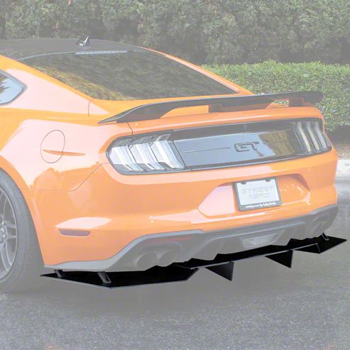 Mustang Rear Diffuser (18-23 Mustang GT w/o Performance Pack) - Free ...