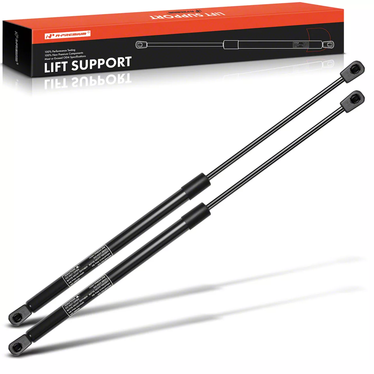 Mustang Rear Hatch Lift Supports Struts (79-93 Mustang) - Free Shipping