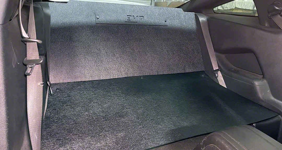 Mustang Rear Seat Delete Kit with Carpet Trunk Piece (05-14 Mustang ...