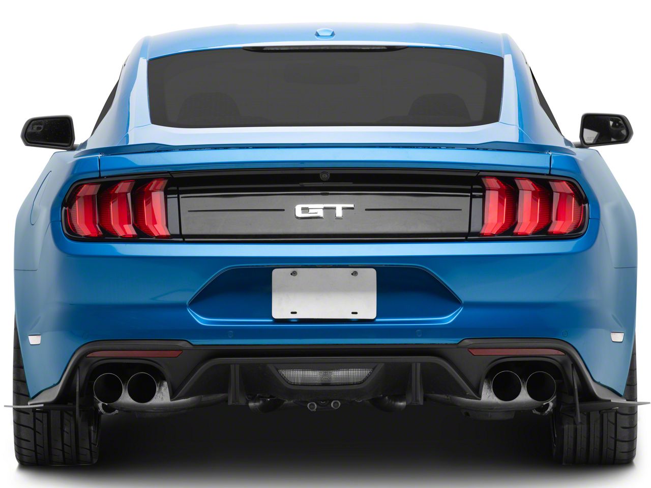 Mustang Rear Side Fins (18-23 Mustang GT) - Free Shipping