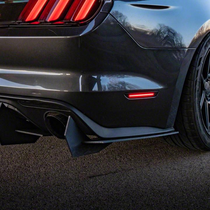 Mustang Rear Side Fins (18-23 Mustang EcoBoost) - Free Shipping