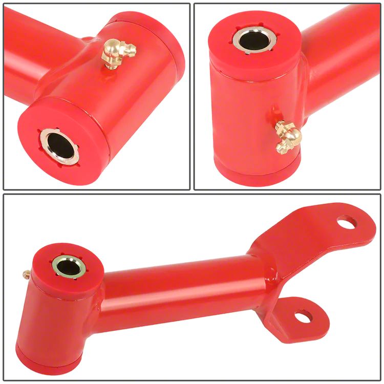 Mustang Rear Upper Control Arm; Red (05-10 Mustang) - Free Shipping