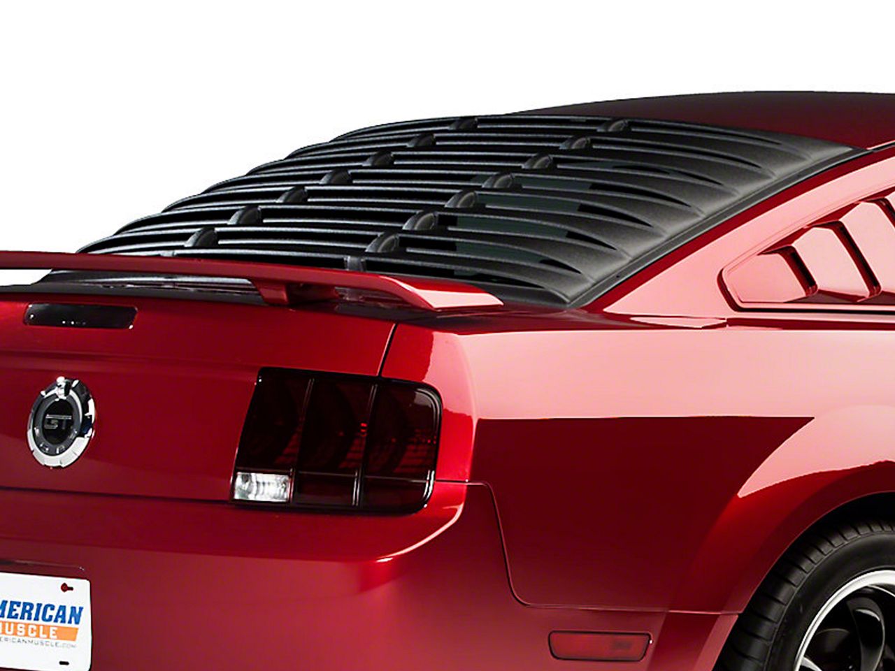 2005 mustang window louvers store