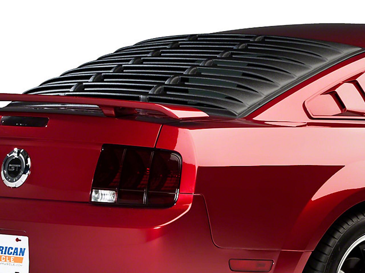 SpeedForm Mustang Rear Window Louvers Textured ABS 75000 05 14 Mustang Coupe Free Shipping