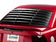SpeedForm Mustang Rear Window Louvers; Textured ABS 75001 (94-04 ...