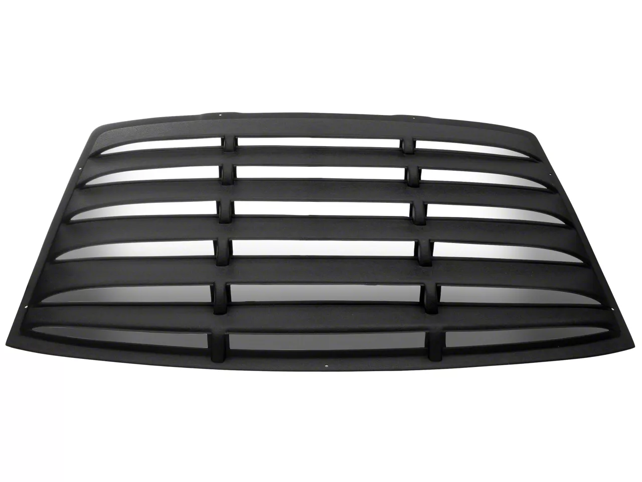 SpeedForm Mustang Rear Window Louvers; Textured ABS 75001 (94-04 ...