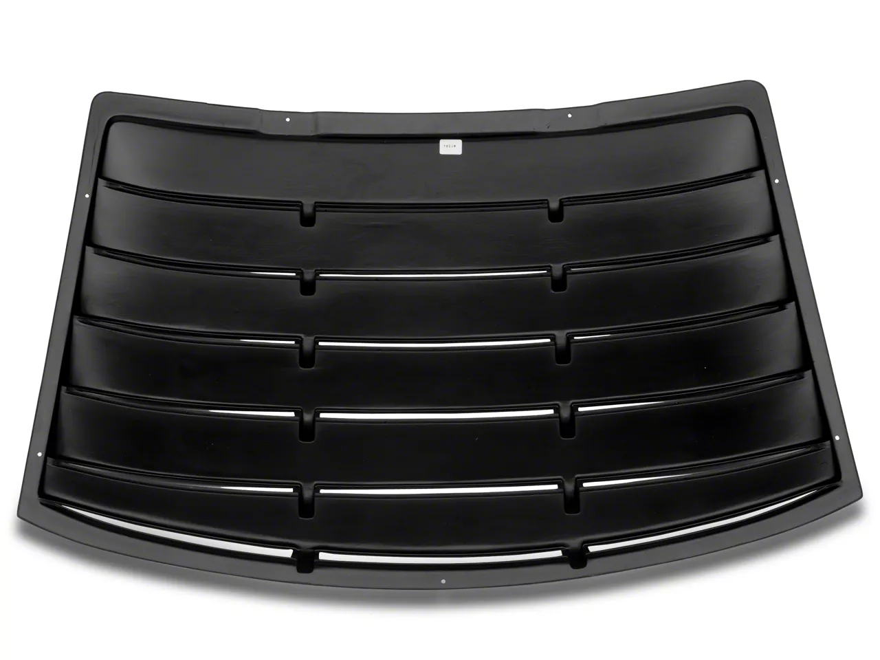 SpeedForm Mustang Rear Window Louvers; Textured ABS 75001 (94-04 ...