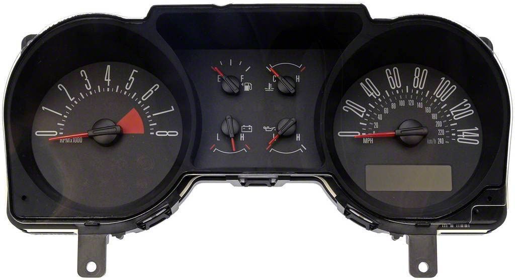 Mustang Remanufactured Instrument Cluster; 6-Gauge (2005 Mustang GT ...