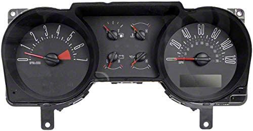 Mustang Remanufactured Instrument Cluster; 6-Gauge (06-09 Mustang V6 ...