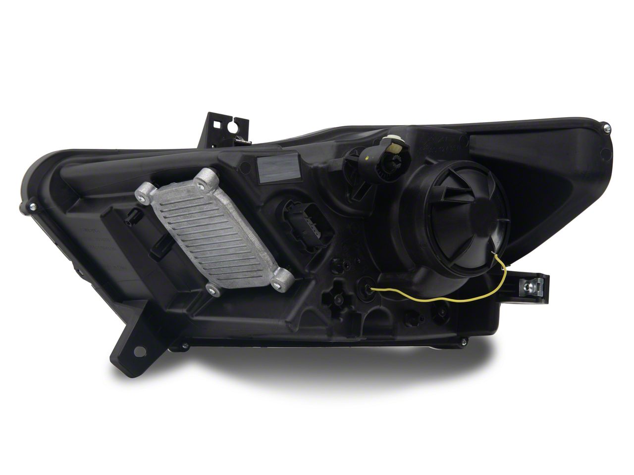 Mustang Renegade Series LED Headlights; Black Housing; Clear Lens (15 ...