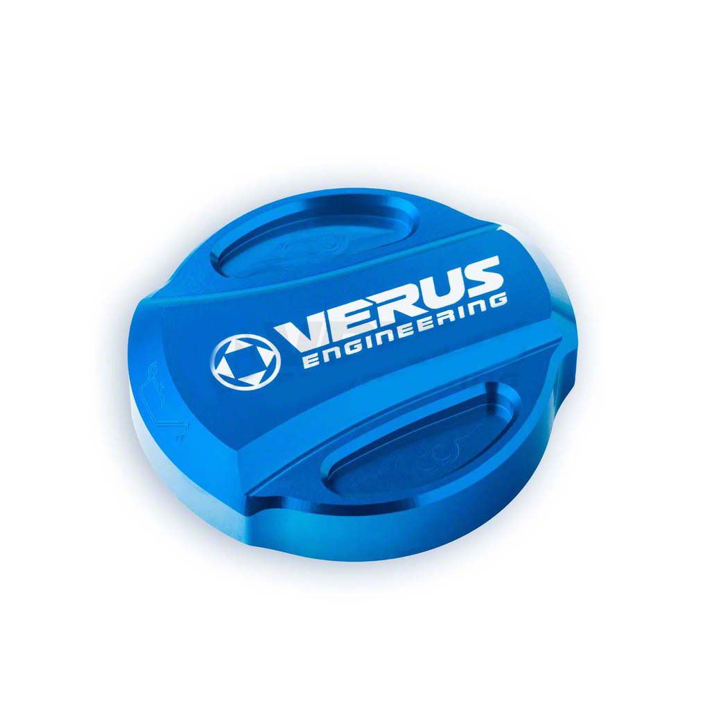 Mustang RLA Oil Cap; Anodized Blue (15-17 Mustang GT; 15-20 Mustang ...