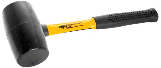 Universal AM Rubber Hammer; 32-Ounce - Free Shipping