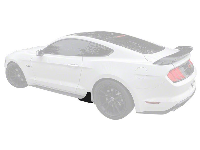 Mustang Solid Aluminum Side Splitter Winglets (15-25 Mustang, Excluding ...