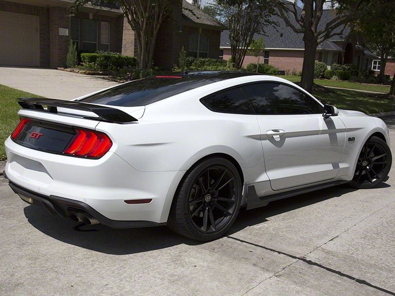 Mustang Solid Aluminum Side Splitter Winglets (15-25 Mustang, Excluding ...