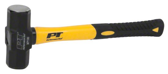 Universal AM Sledge Hammer with Fiberglass Handle; 3-Pound Capacity ...