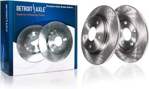 Mustang Solid Rotors; Rear Pair (94-04 Mustang GT, V6) - Free Shipping