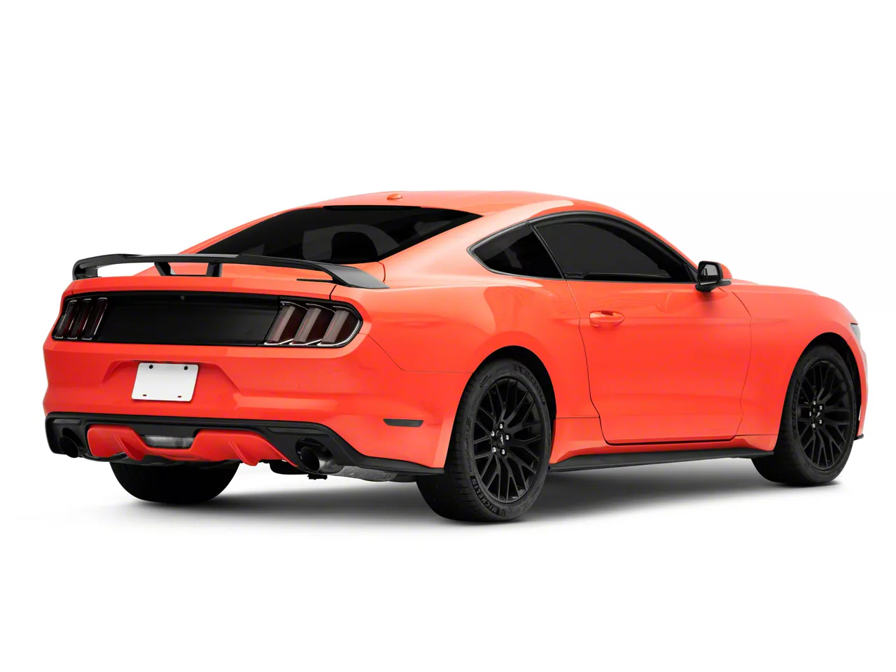 Mustang Performance Pack Style Rear Spoiler; Gloss Black (15-23 Mustang ...