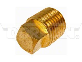 Mustang Square Head Pipe Plug; 1/4-Inch - Free Shipping