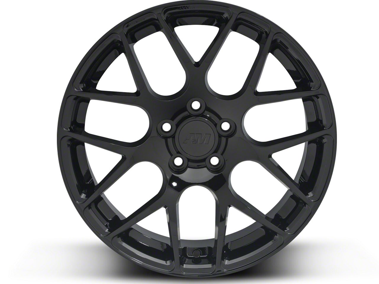 Mustang 18x10 AMR Wheel & Mickey Thompson Street Comp Tire Package (15 ...
