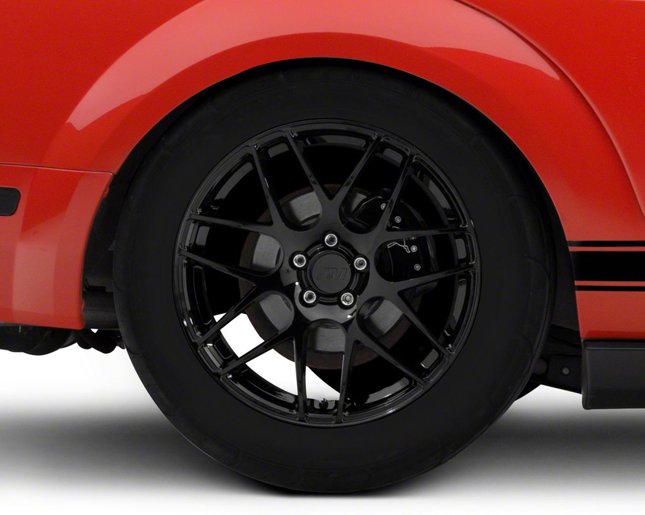 Mustang 18x10 AMR Wheel & Mickey Thompson Street Comp Tire Package (15 ...