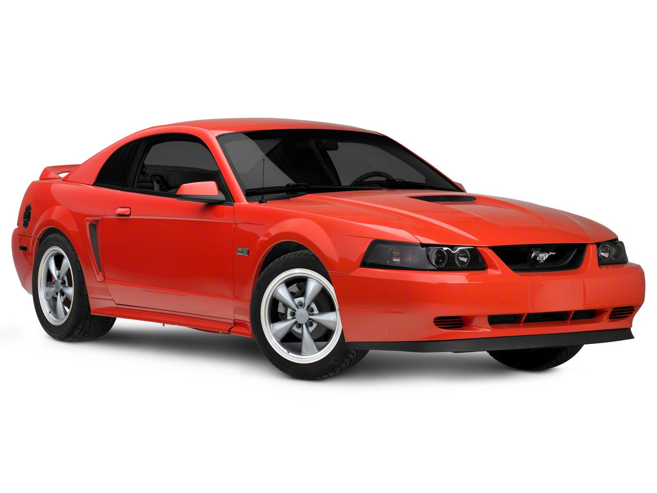 Mustang Staggered Bullitt Anthracite 4-Wheel Kit; 17x9/17x10.5; 30mm ...