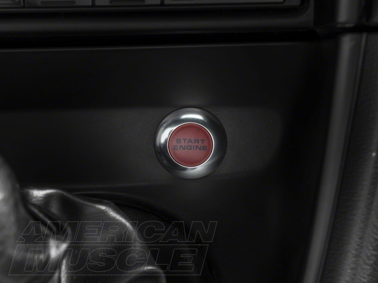 SpeedForm Mustang Modern Billet Push Button Start Ignition Kit 41333 ...