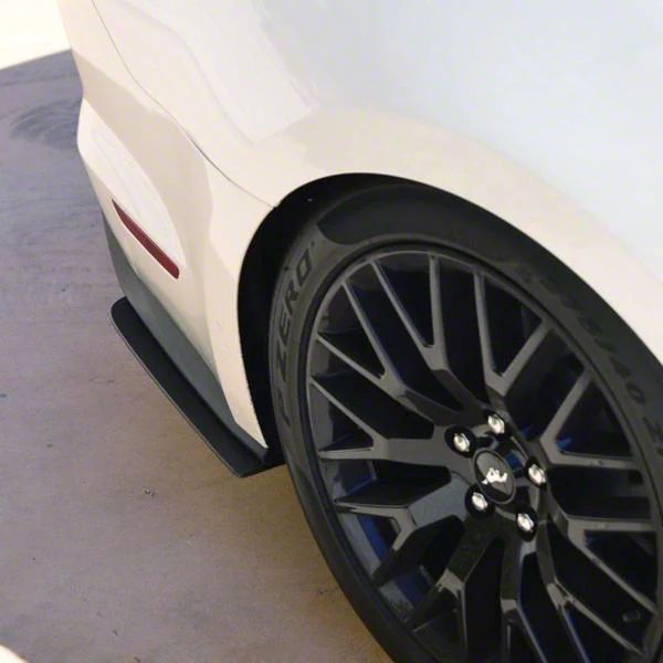 Mustang Stealth Rear Extensions; Matte Black (18-23 Mustang GT w ...