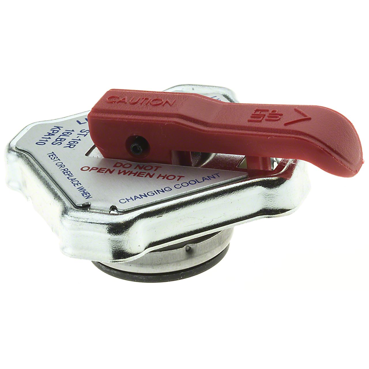 Mustang Steel Safety Lever Radiator Cap (97-04 Mustang V6) - Free Shipping