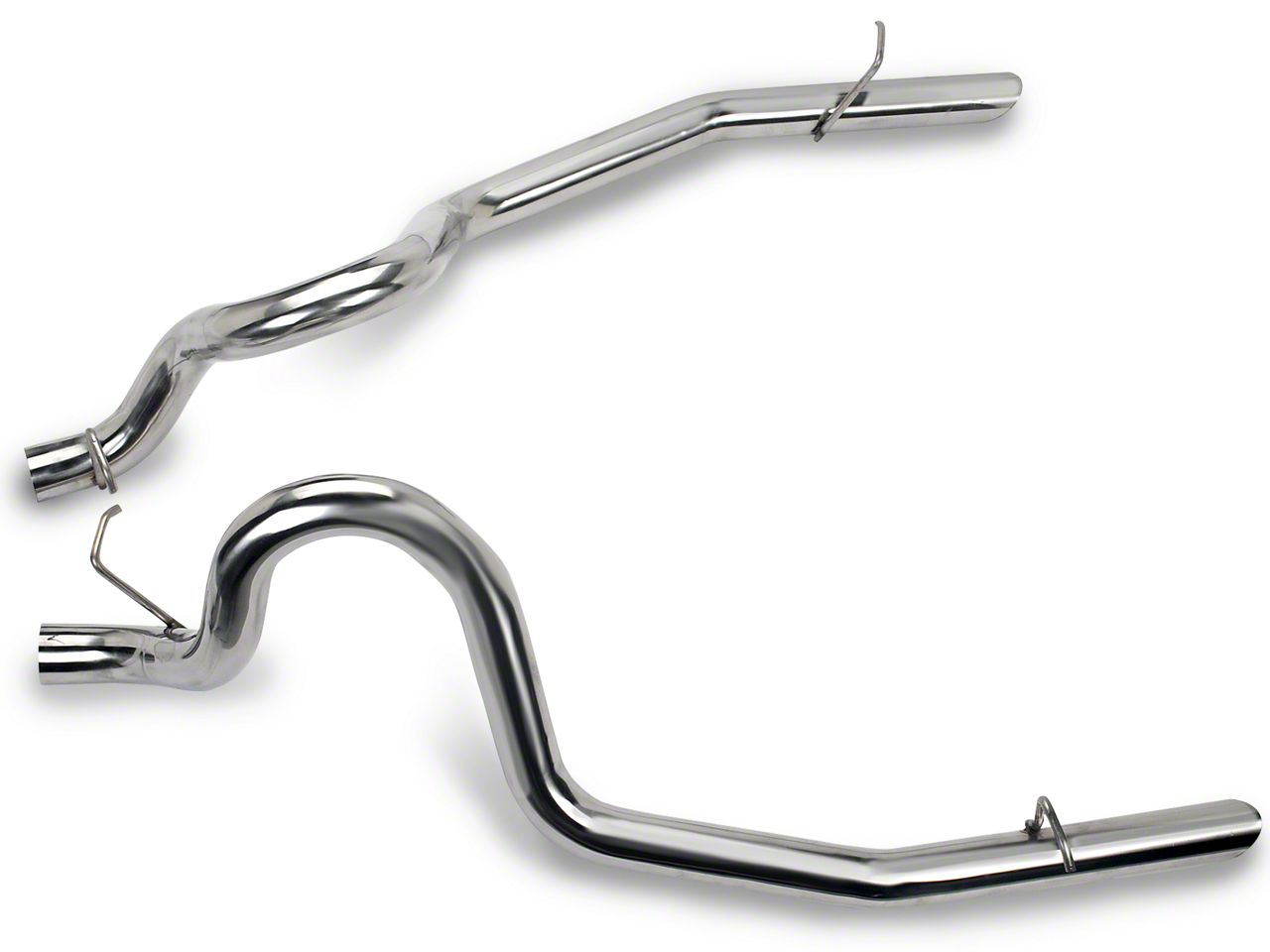SR Performance Mustang Stainless Steel Tailpipes 20114 (1986 Mustang GT ...